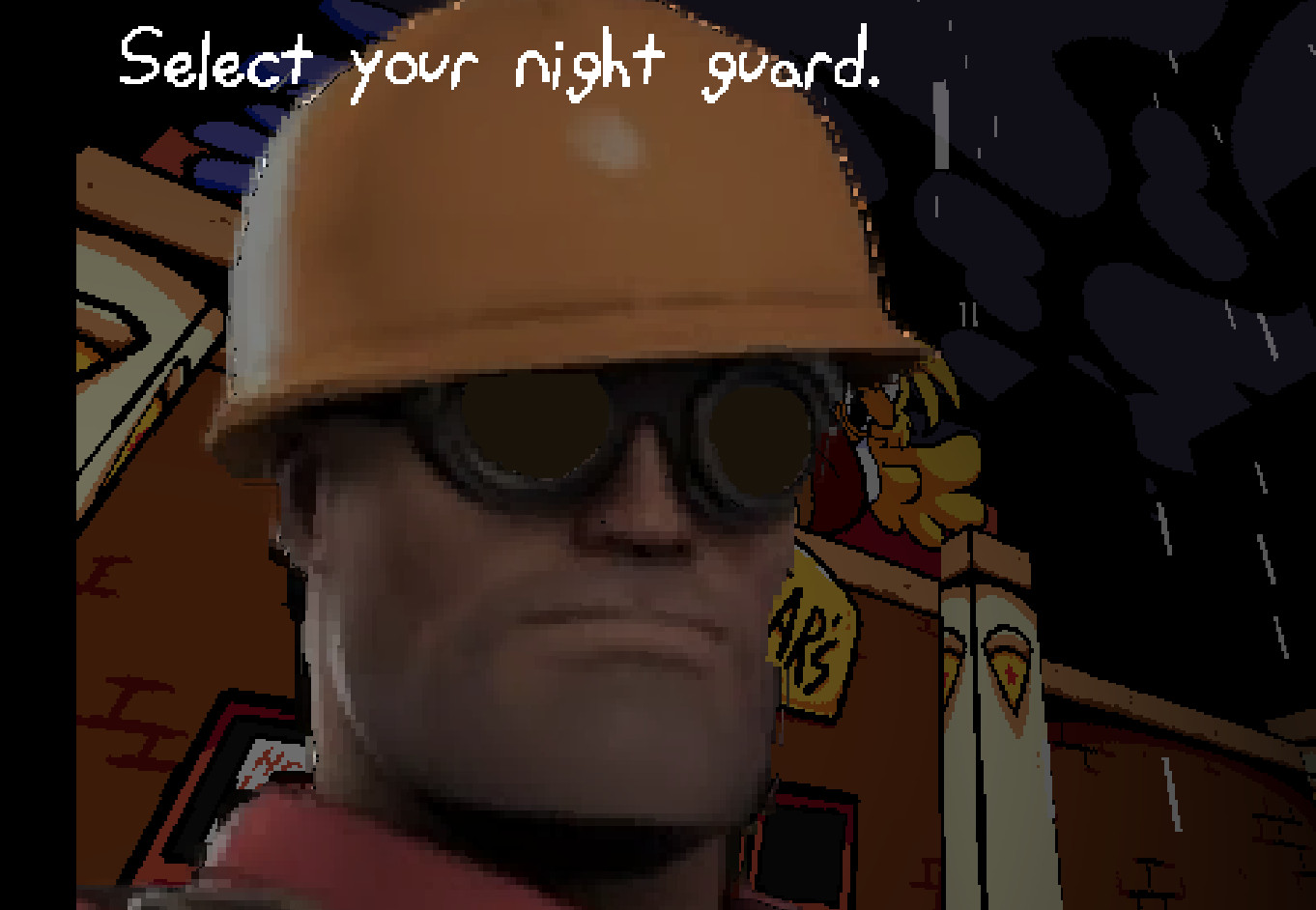 TF2 Engineer Mod for Five Nights at Frickbear's 3 | FB3 Mods