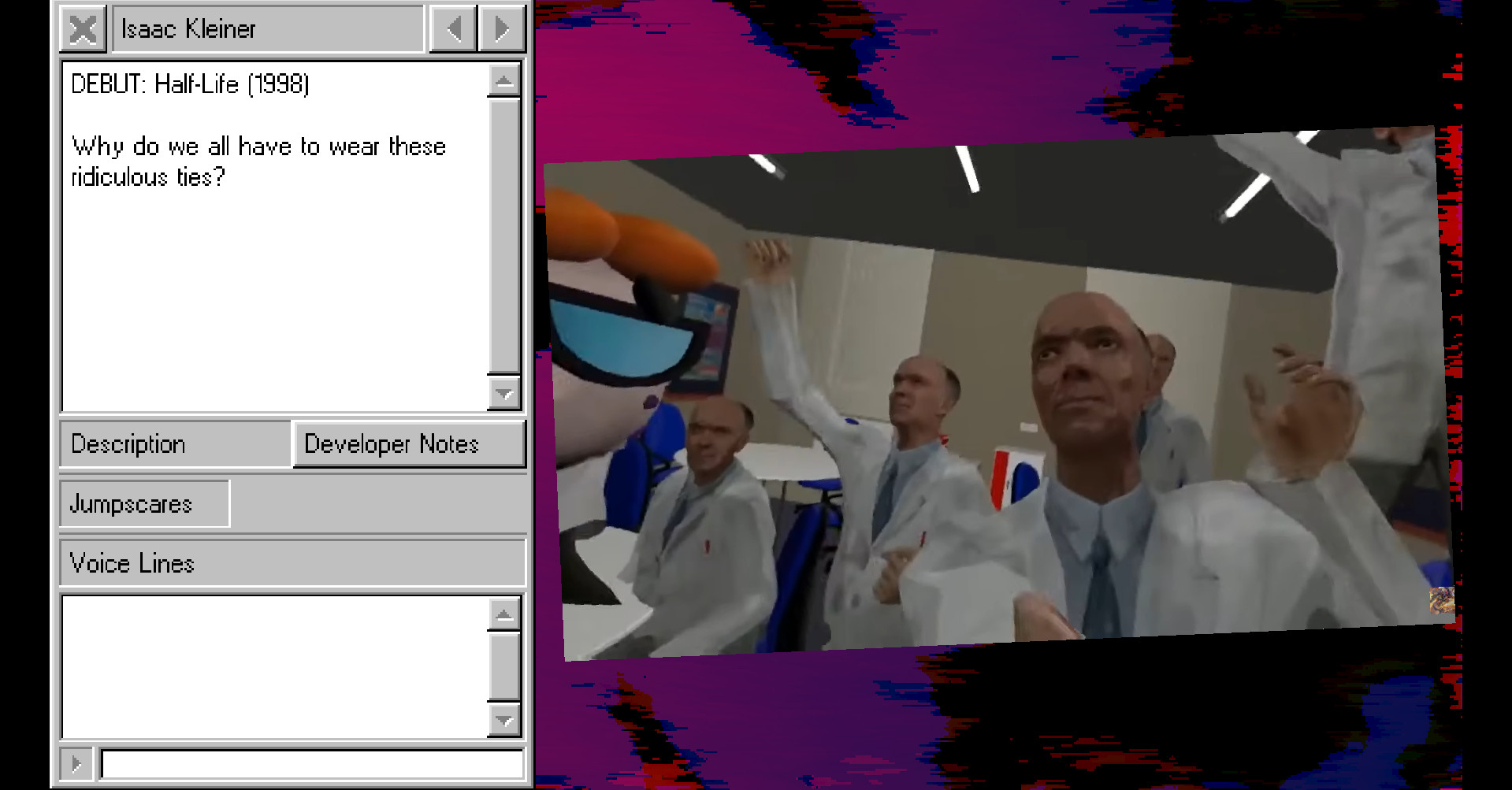HL1 Scientist/Walter Mod for Five Nights at Frickbear's 3 | FB3 Mods