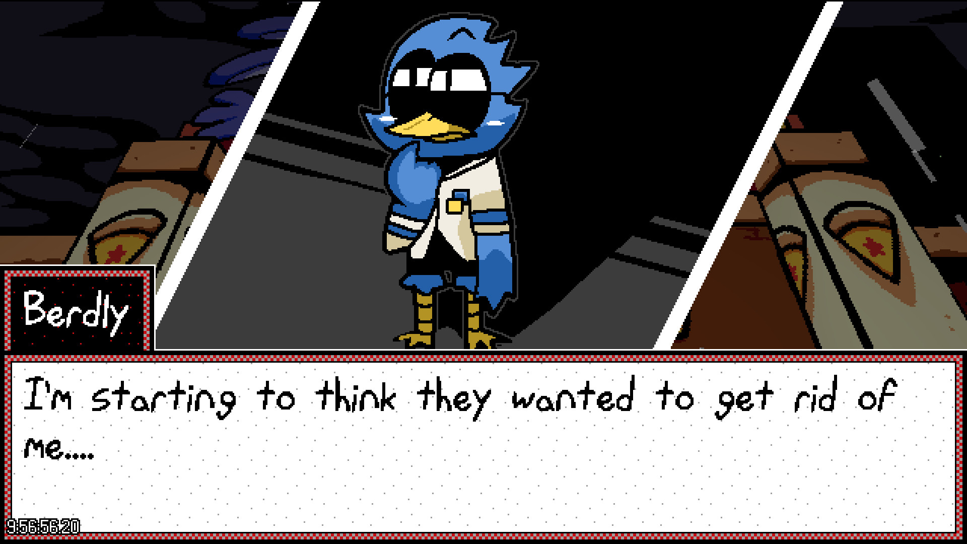 Playable Berdly for Frickbear's 3!!1!1 Mod for Five Nights at Frickbear ...