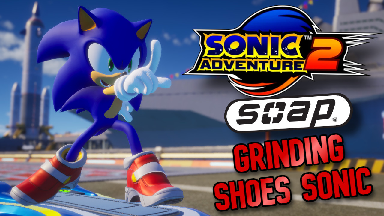 SA2 Grinding Shoes Sonic (Soap Shoes) Mod for Sonic Racing: CrossWorlds ...