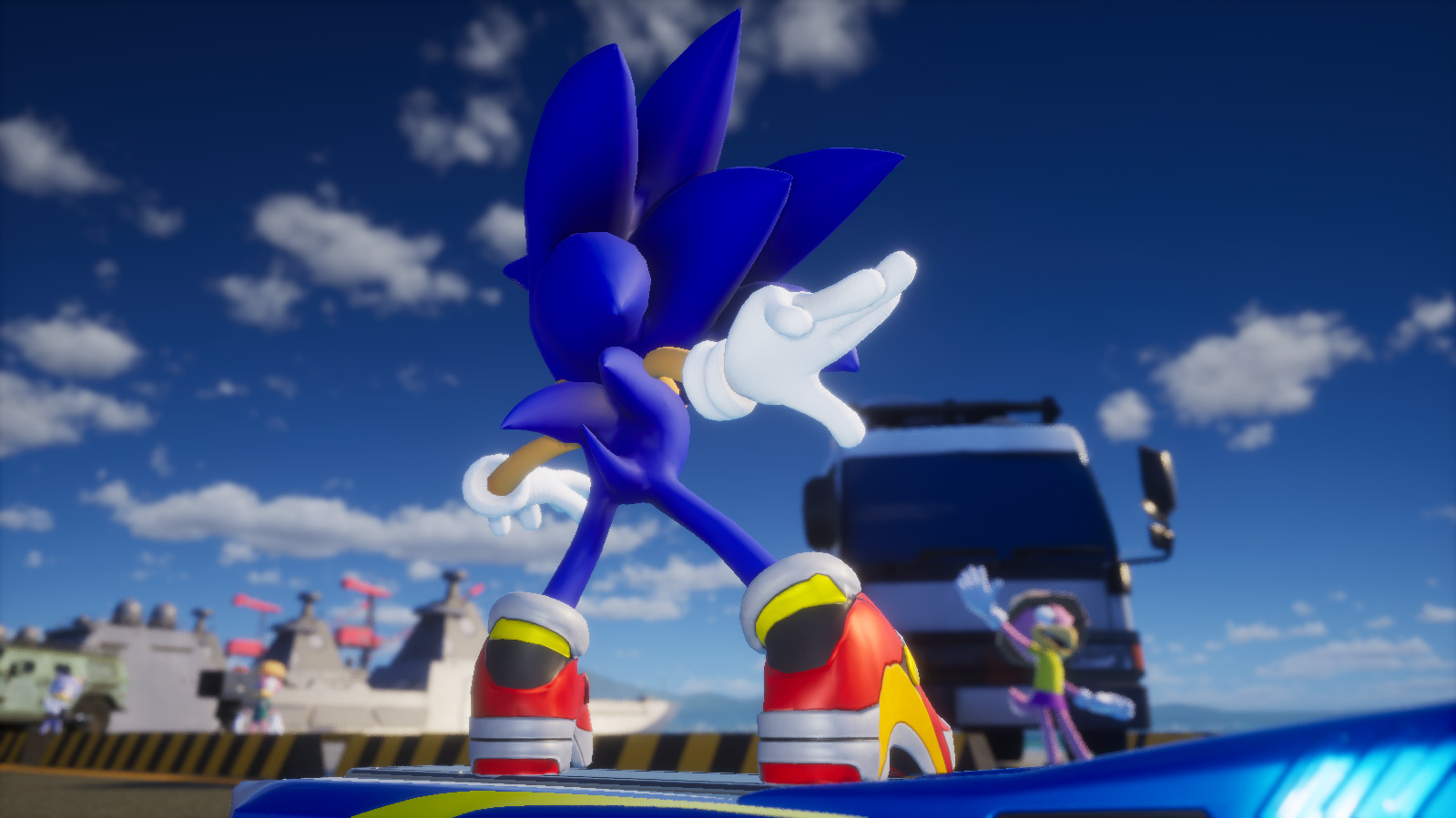 SA2 Grinding Shoes Sonic (Soap Shoes) Mod for Sonic Racing: CrossWorlds ...