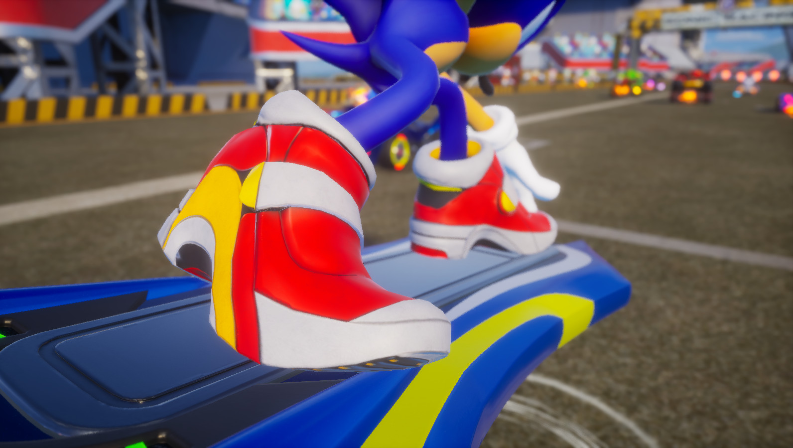 SA2 Grinding Shoes Sonic (Soap Shoes) Mod for Sonic Racing: CrossWorlds ...