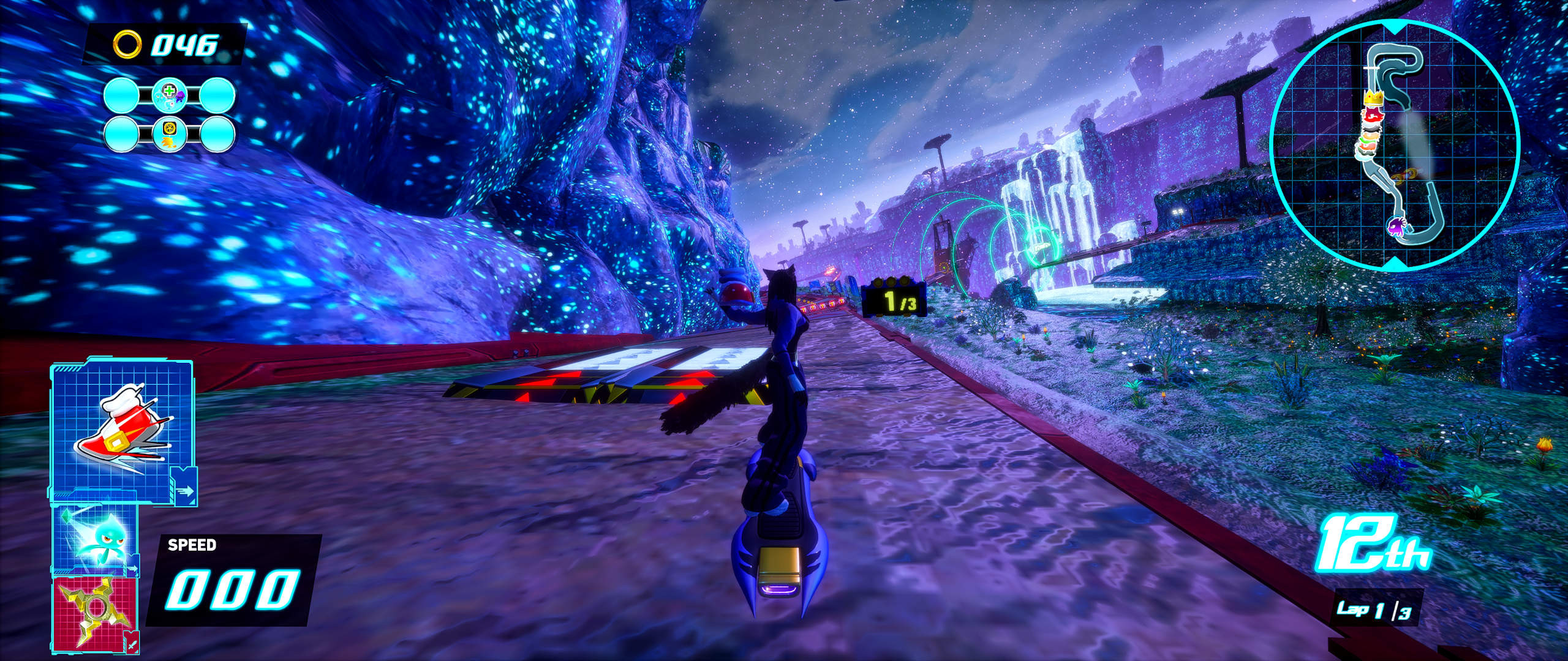 Zero Gravity HUD Layout Mod for Sonic Racing: CrossWorlds | SR:CW Mods