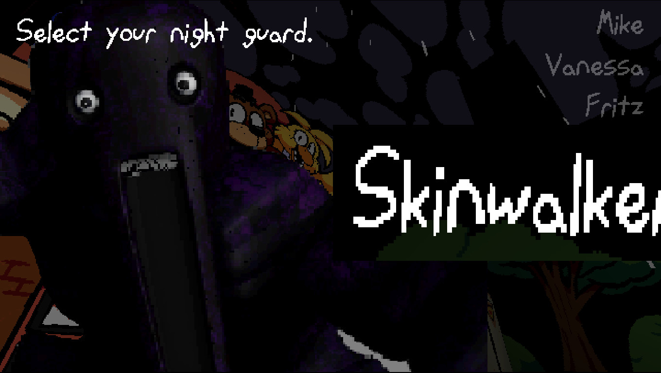 SKINWALKER FROM NULLSCAPE Mod for Five Nights at Frickbear's 3 | FB3 Mods