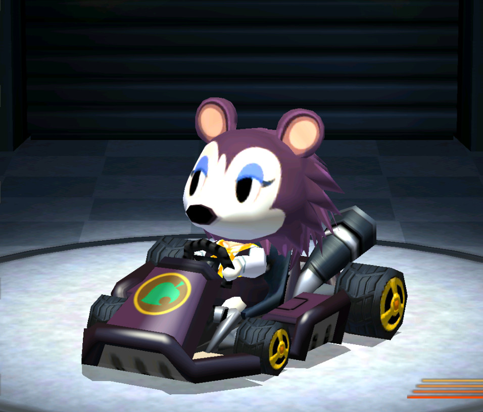 Labelle/Label from Animal Crossing Mod for Mario Kart 7 | MK7 Mods