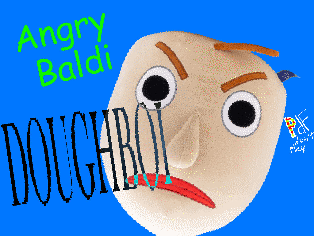 Angry Baldi DoughBoi Mod for Baldi's Basics | Baldi Mods