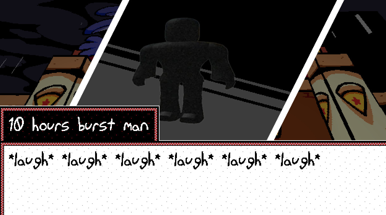 10 hours burst man is HERE! Mod for Five Nights at Frickbear's 3 | FB3 Mods