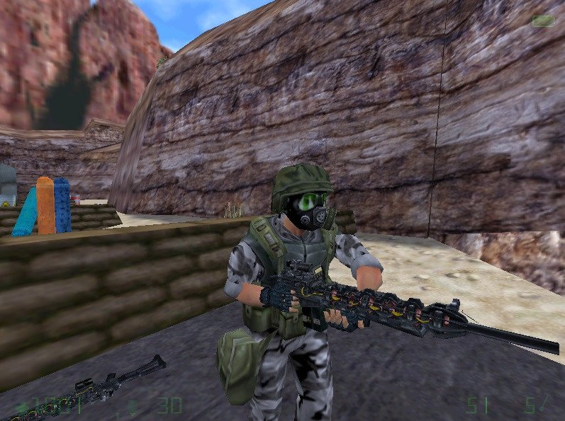 STALKER Gauss Rifle Mod for Half-Life: Opposing Force | HL:OF Mods