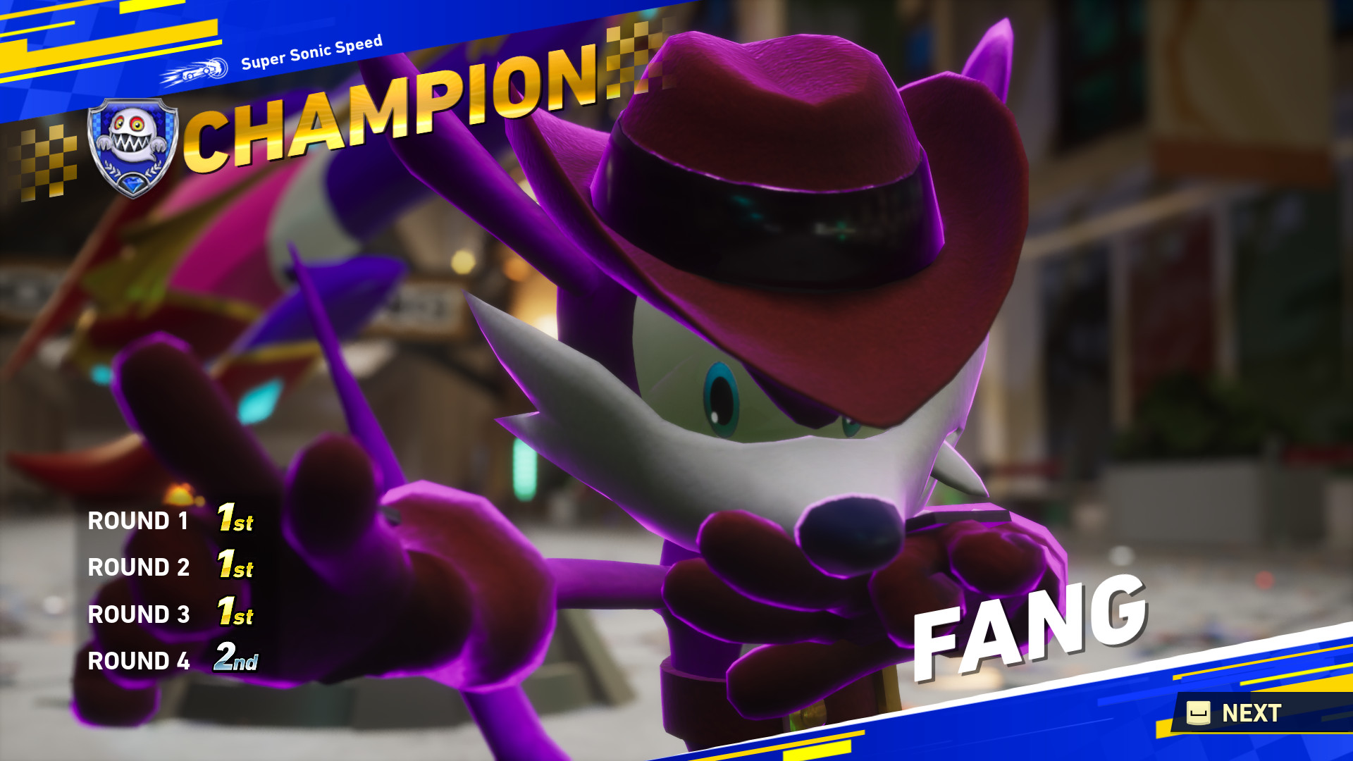 Fang over AI Espio Mod for Sonic Racing: CrossWorlds | SR:CW Mods