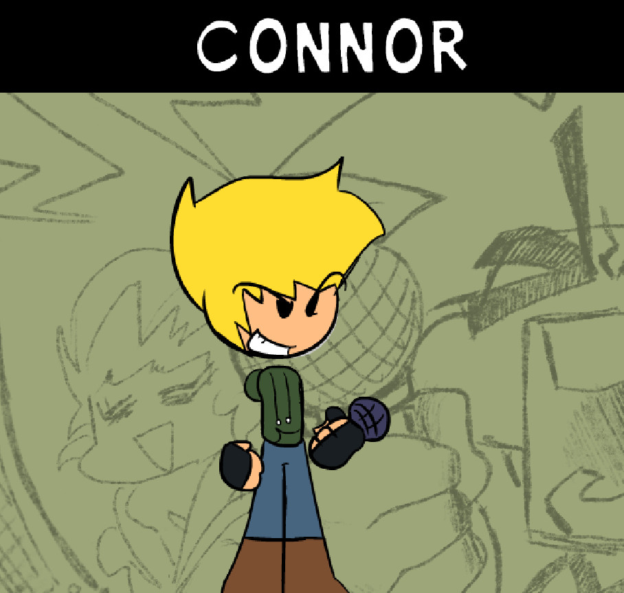 Connor Characters Mod for Friday Night Funkin' | FNF Mods