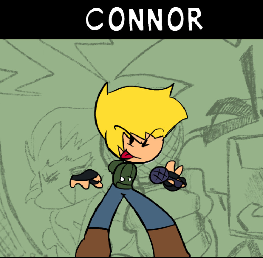 Connor Characters Mod for Friday Night Funkin' | FNF Mods