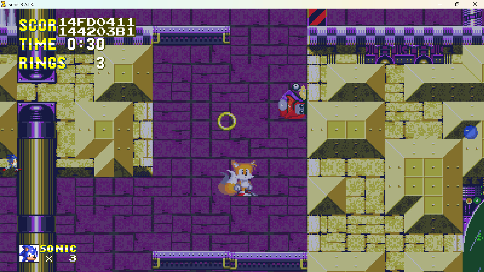 OVA snail blaster Mod for Sonic 3 A.I.R. | S3AIR Mods