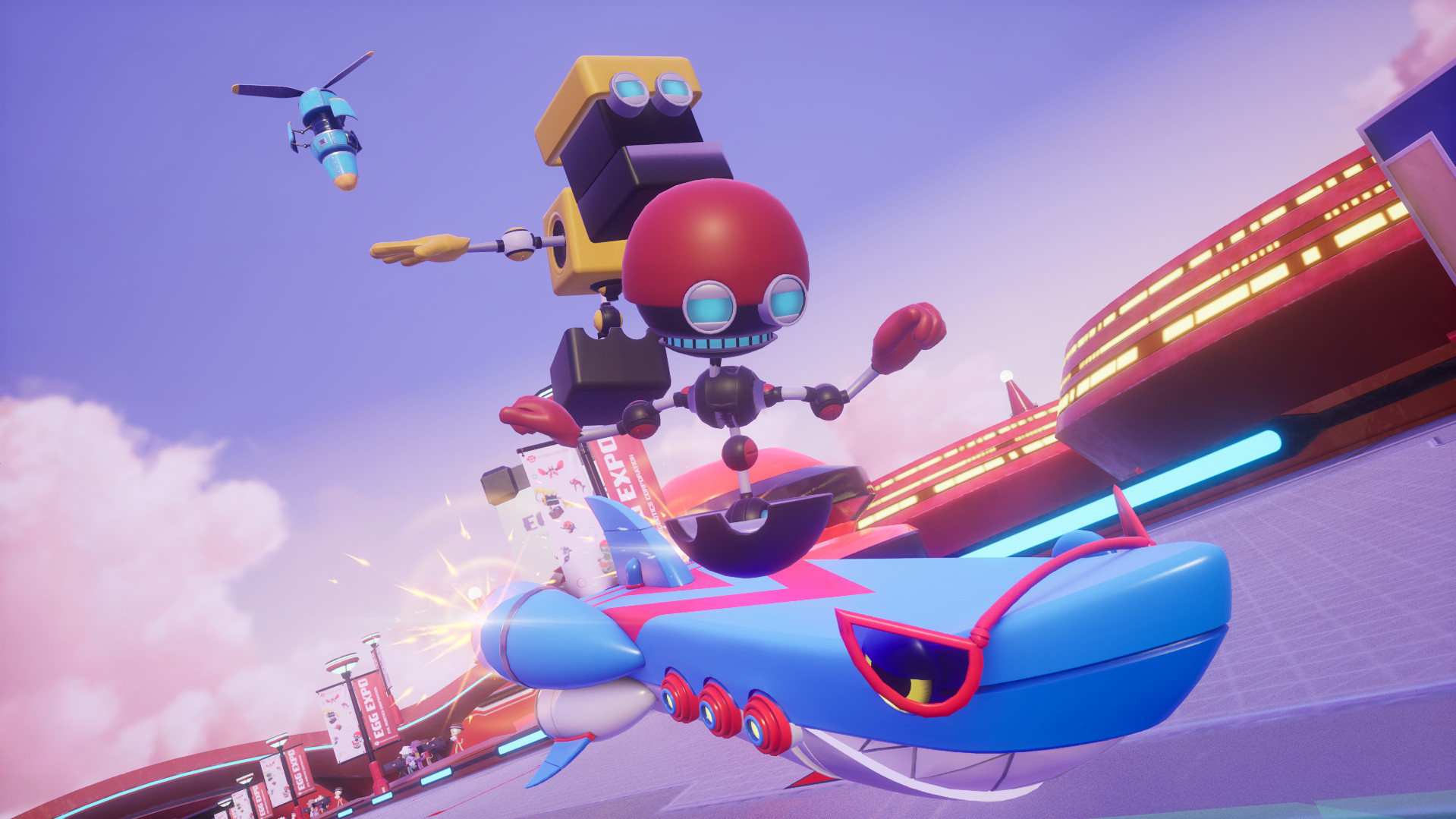 Orbot & Cubot DOUBLE DASH! Mod for Sonic Racing: CrossWorlds | SR:CW Mods