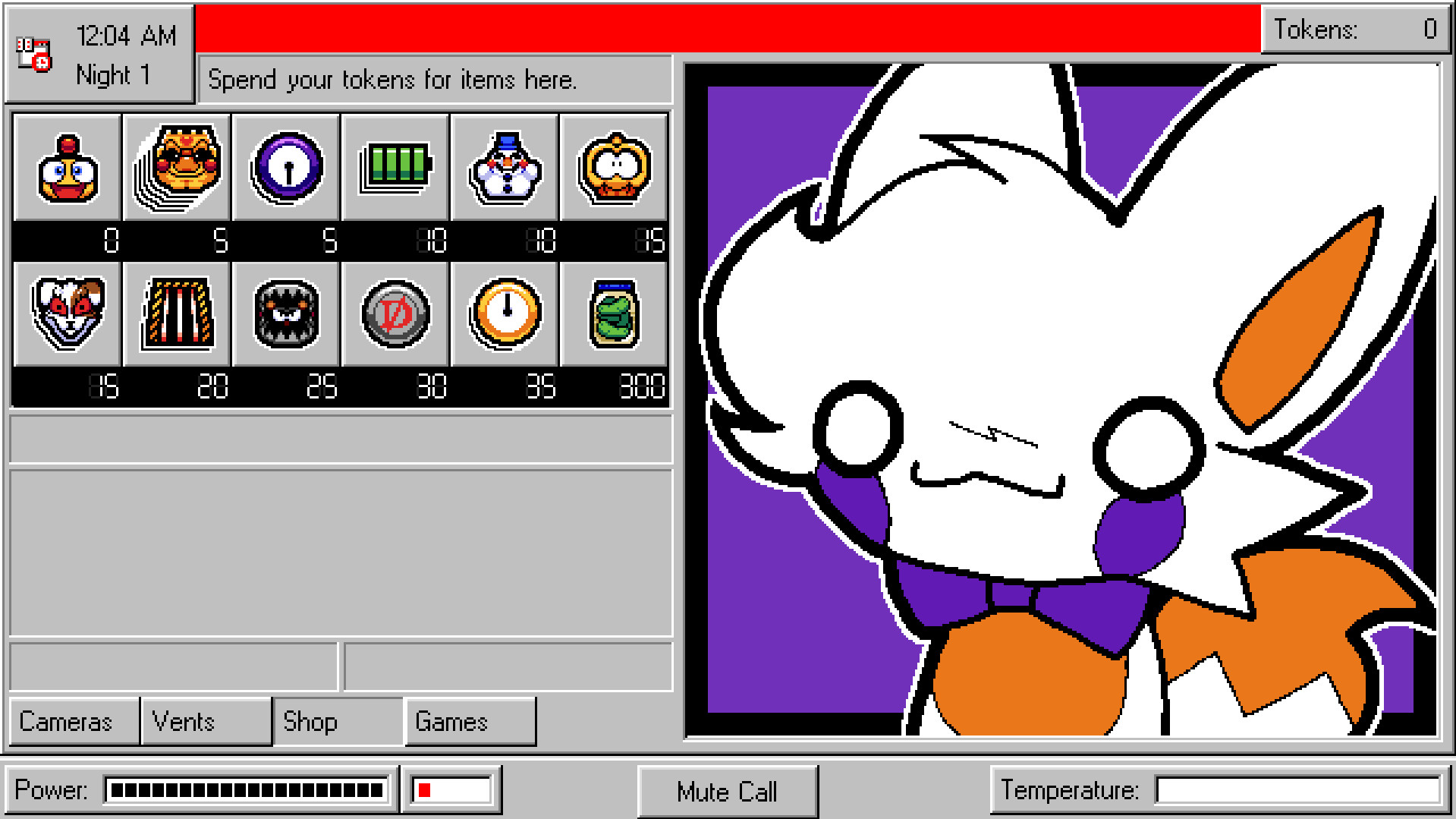 Lolbit over Mendo Mod for Five Nights at Frickbear's 3 | FB3 Mods