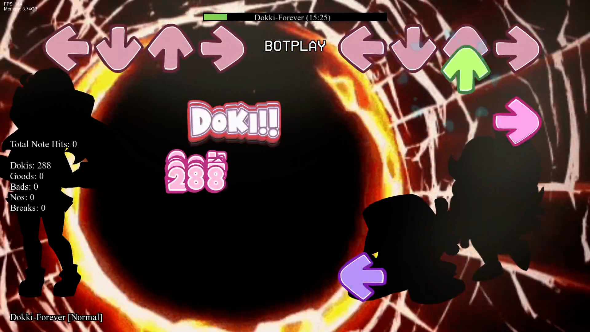 DOKKI FOREVER V2 - SECRET EXIT V2 DOKI COVER Mod for Friday Night ...
