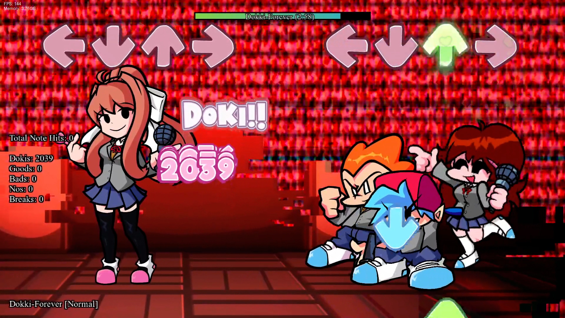 DOKKI FOREVER V2 - SECRET EXIT V2 DOKI COVER Mod for Friday Night ...