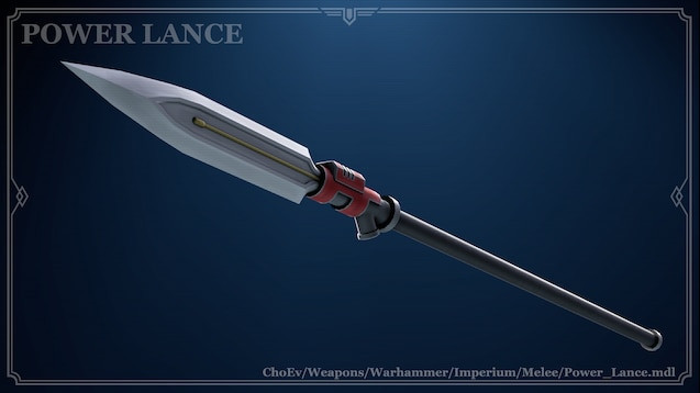 Warhammer Power Lance for Disciplinary Action Mod for Team Fortress 2 ...