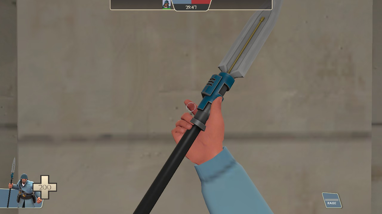Warhammer Power Lance for Disciplinary Action Mod for Team Fortress 2 ...