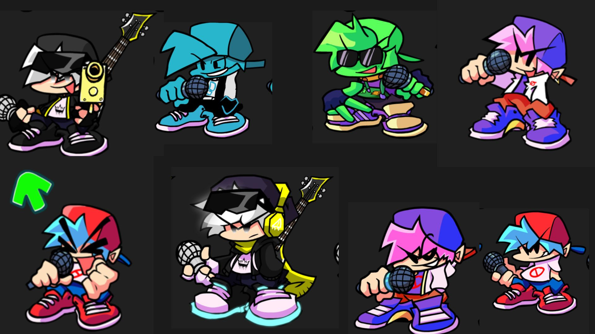 My Bfs Pack Mod for Friday Night Funkin' | FNF Mods
