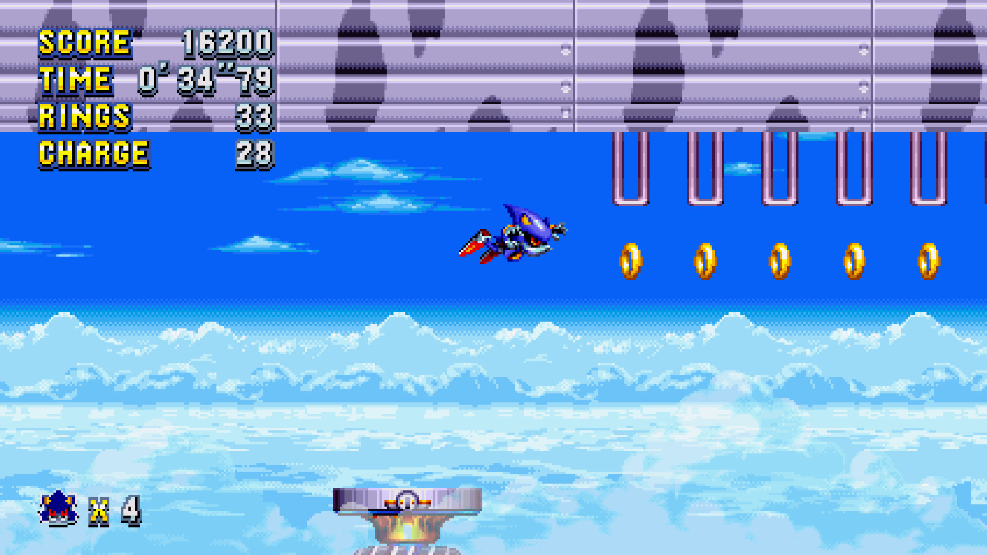 Metal Sonic with Custom Abilities Mod for Sonic Mania | SM Mods