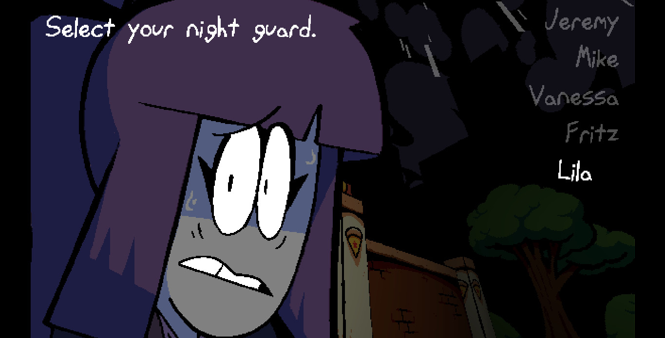 Lila nightguard (Spooky month x Frickbear's 3) Mod for Five Nights at ...