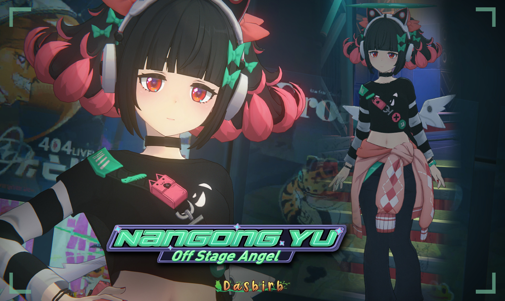 Nangong Yu - Off Stage Angel Mod for Zenless Zone Zero | ZZZ Mods