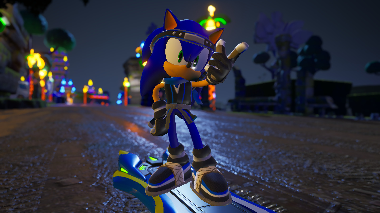 Ninja Sonic Mod for Sonic Racing: CrossWorlds | SR:CW Mods