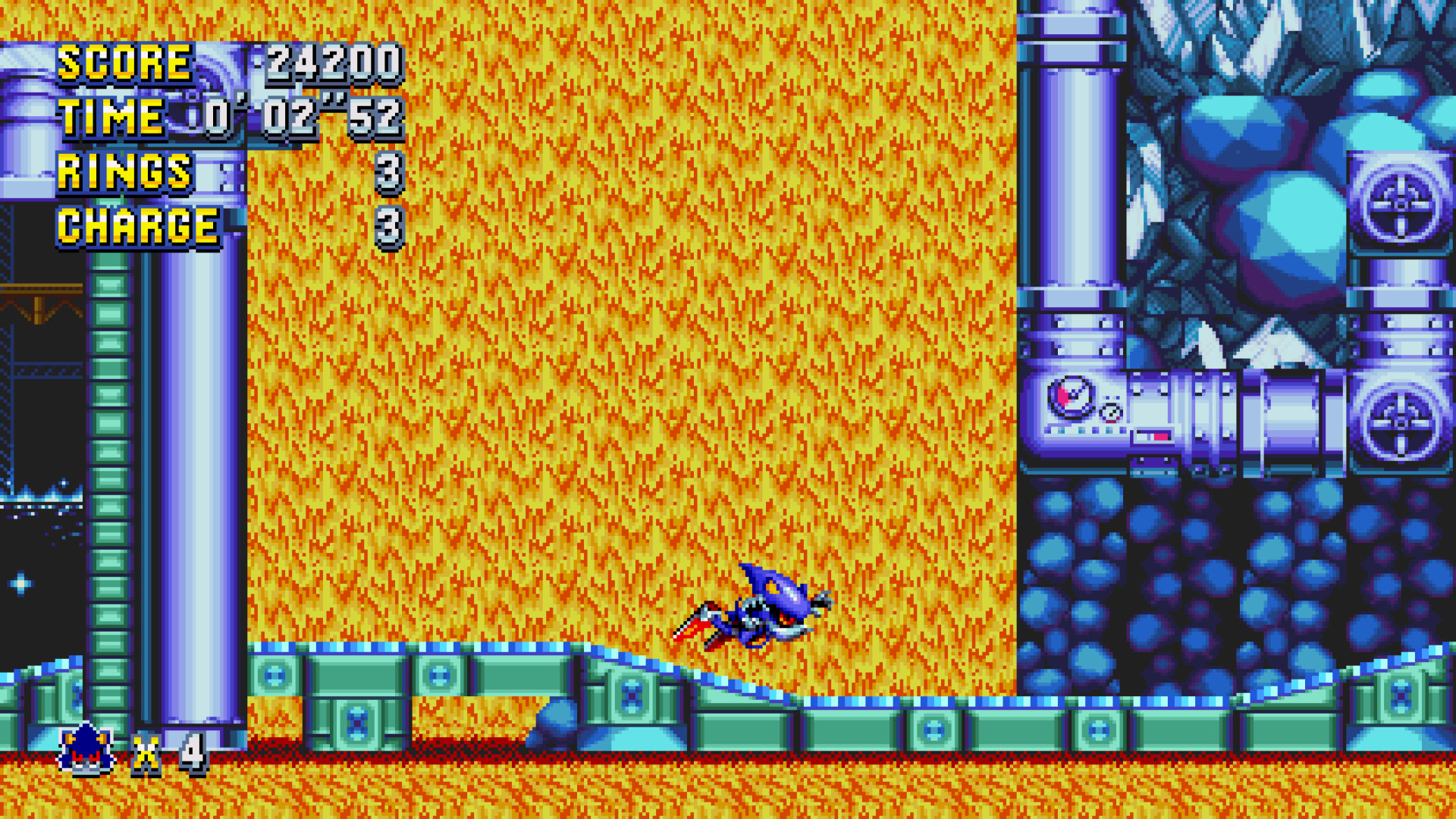 Metal Sonic with Custom Abilities Mod for Sonic Mania | SM Mods
