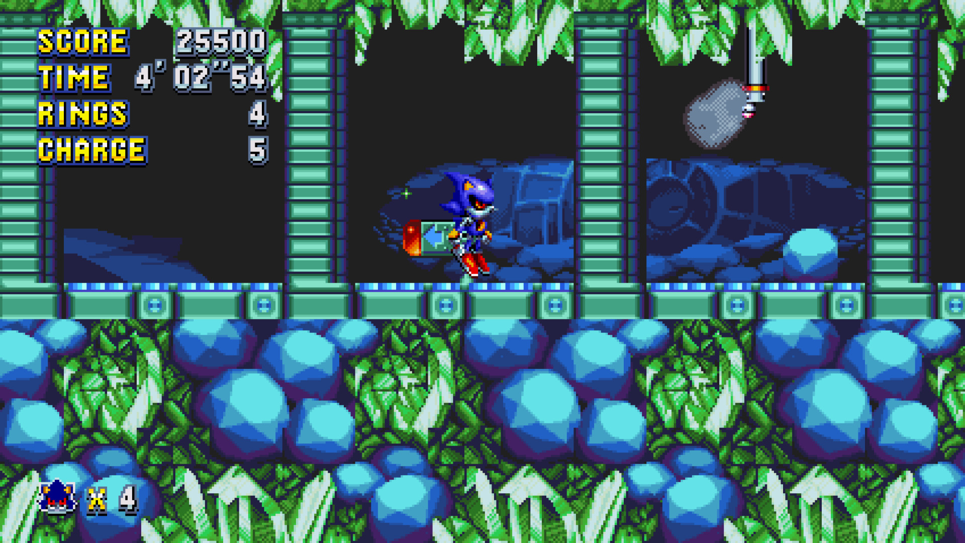 Metal Sonic with Custom Abilities Mod for Sonic Mania | SM Mods