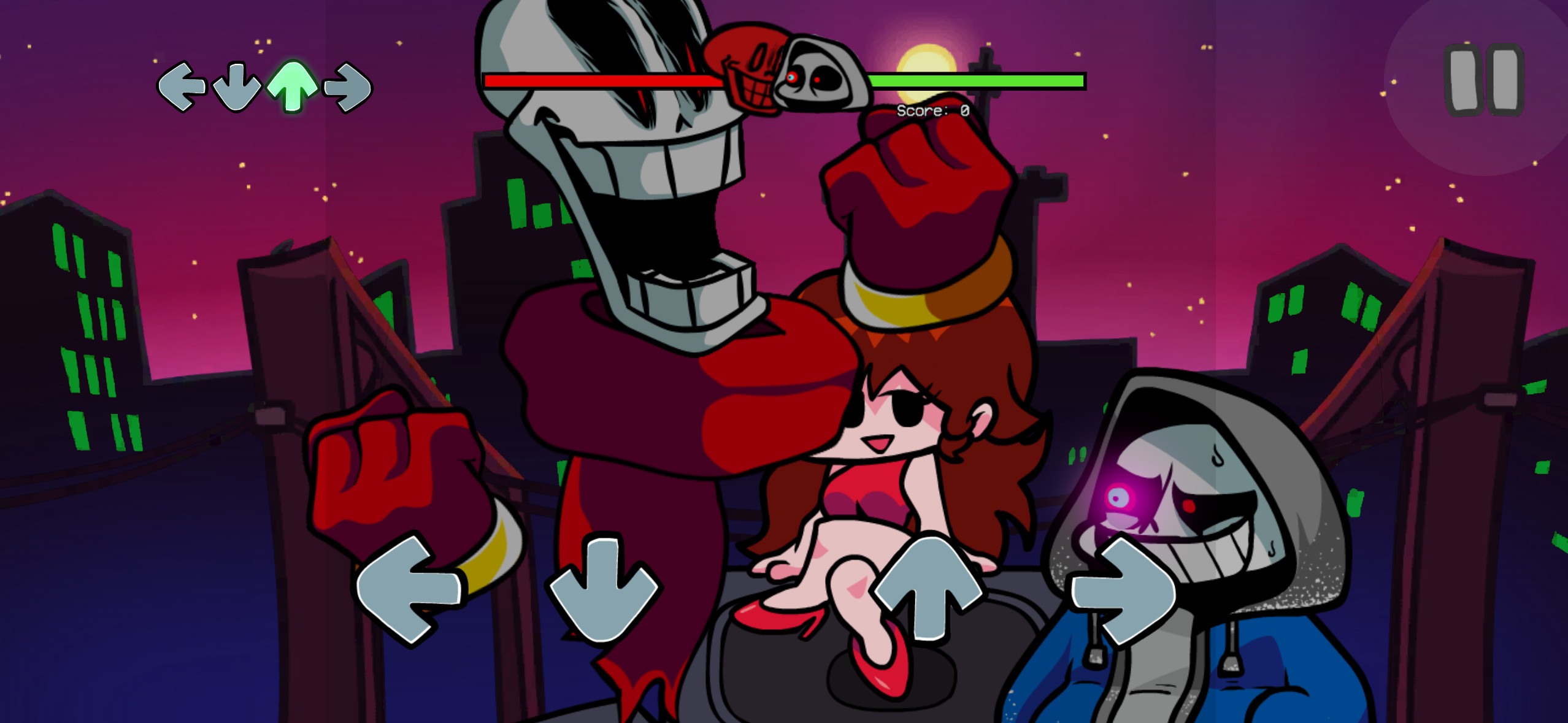 BF Dust Sans Reskin(V-Slice) Mod for Friday Night Funkin' | FNF Mods