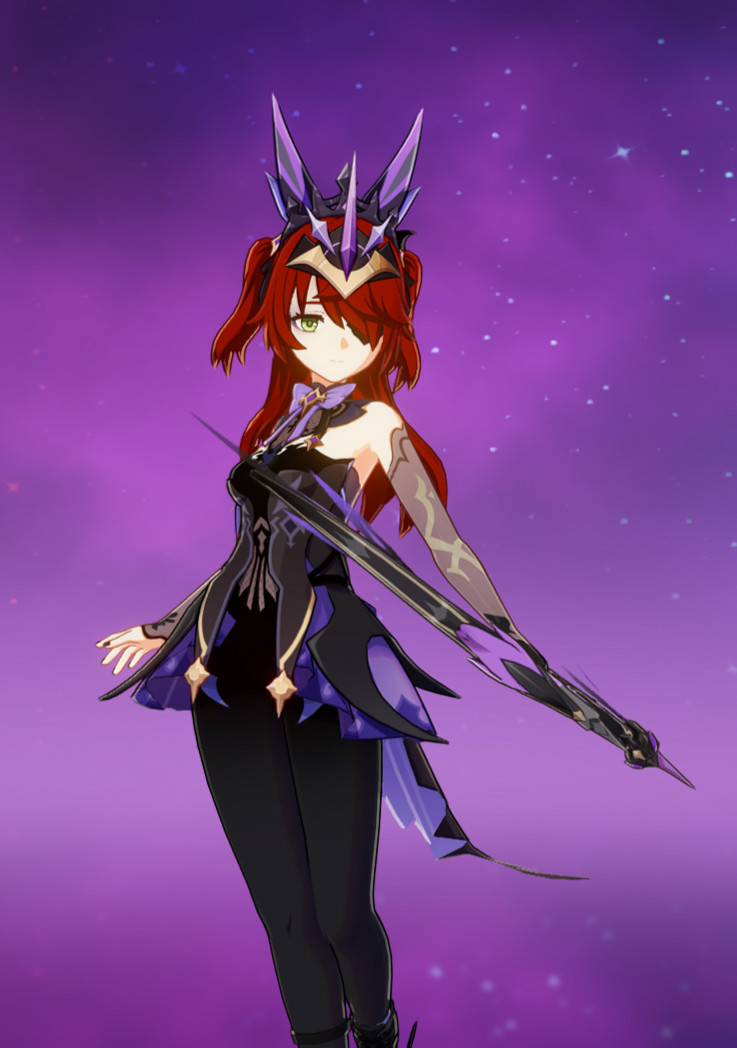 Goth Princess Fischl [Cicin Mage Toggle!] Mod for Genshin Impact | GI Mods
