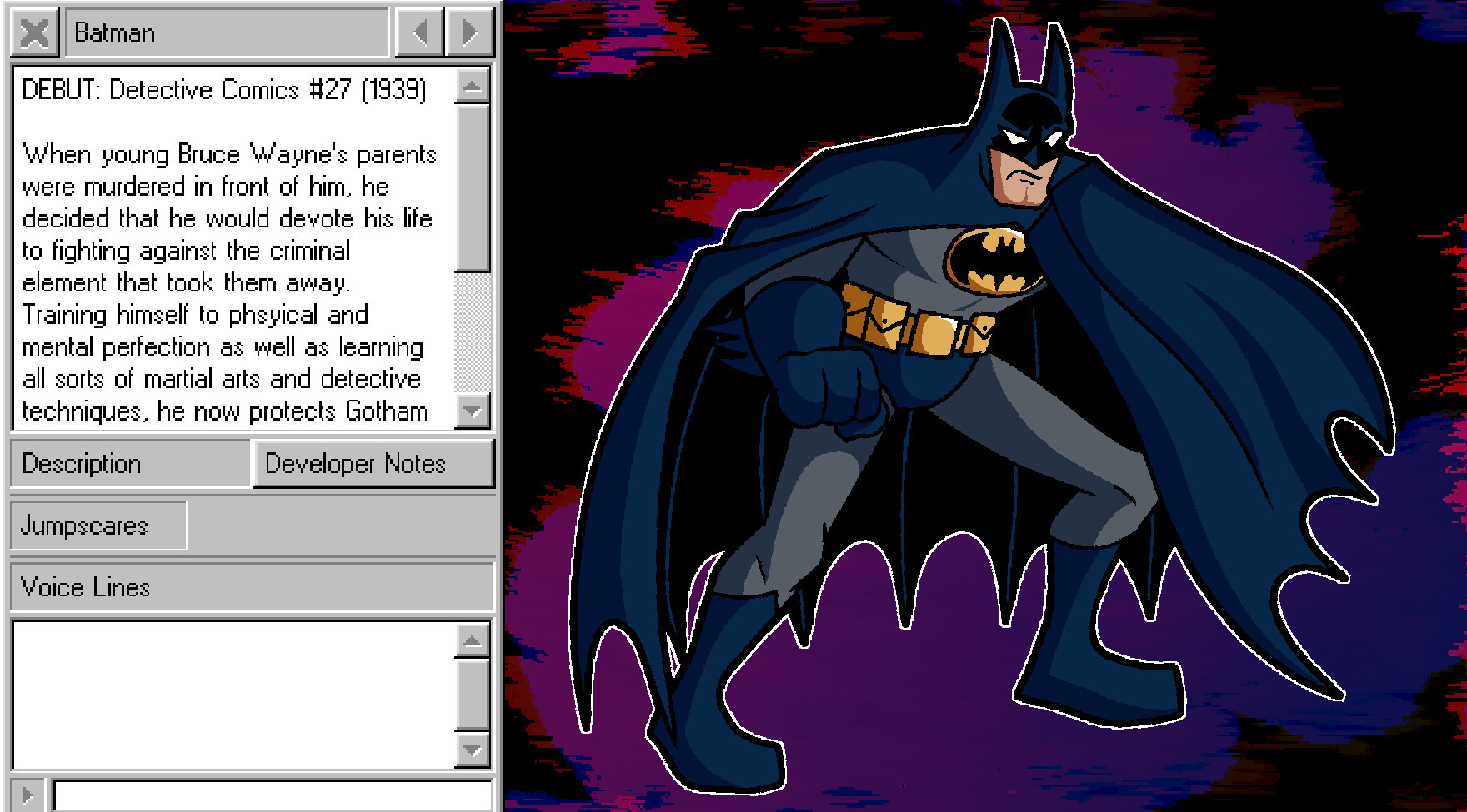 BATMAN (Custom Guard) Mod for Five Nights at Frickbear's 3 | FB3 Mods