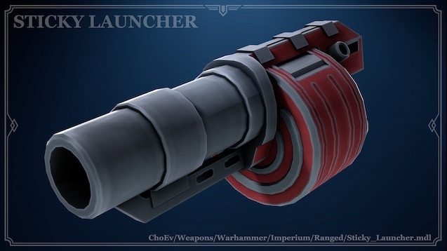 Warhammer Sticky Launcher for Scottish Resistance Mod for Team Fortress ...