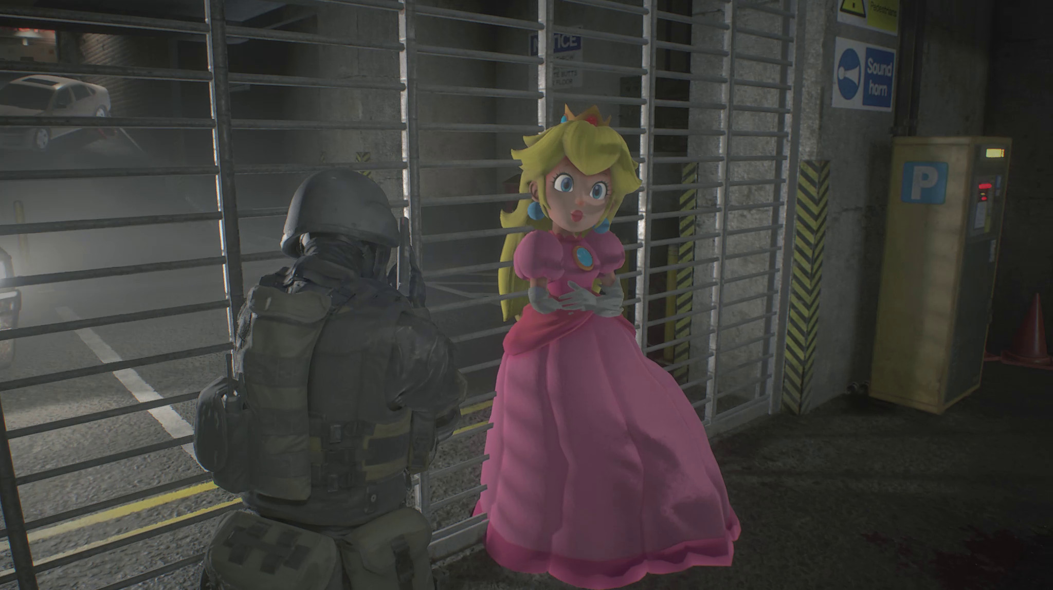 Princess Peach (Super Mario Odyssey) For Ada Mod for Resident Evil 2 ...