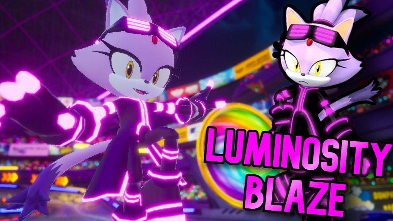 Luminosity Blaze Mod for Sonic Racing: CrossWorlds | SR:CW Mods