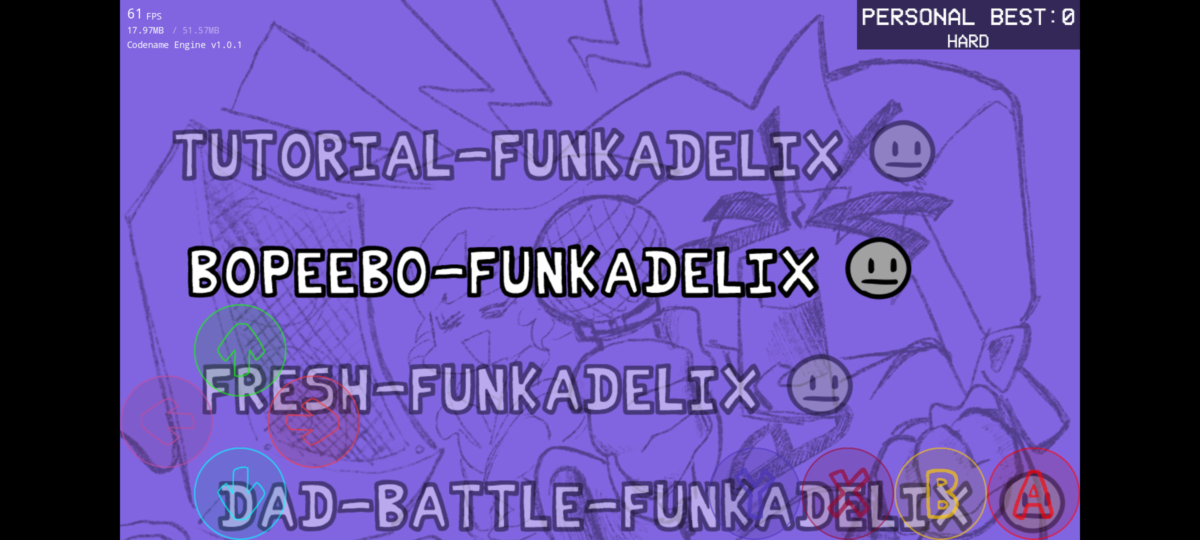 Funkadelix Codename port Mod for Friday Night Funkin' | FNF Mods