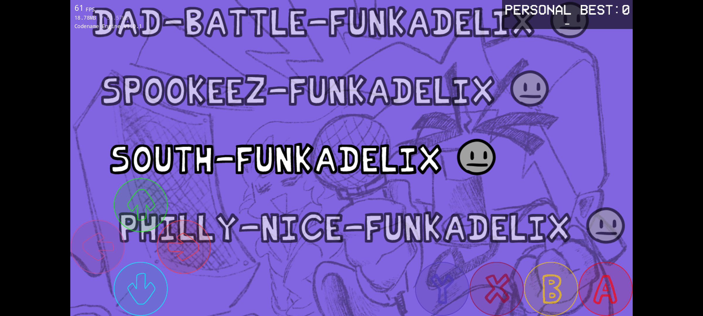 Funkadelix Codename port Mod for Friday Night Funkin' | FNF Mods