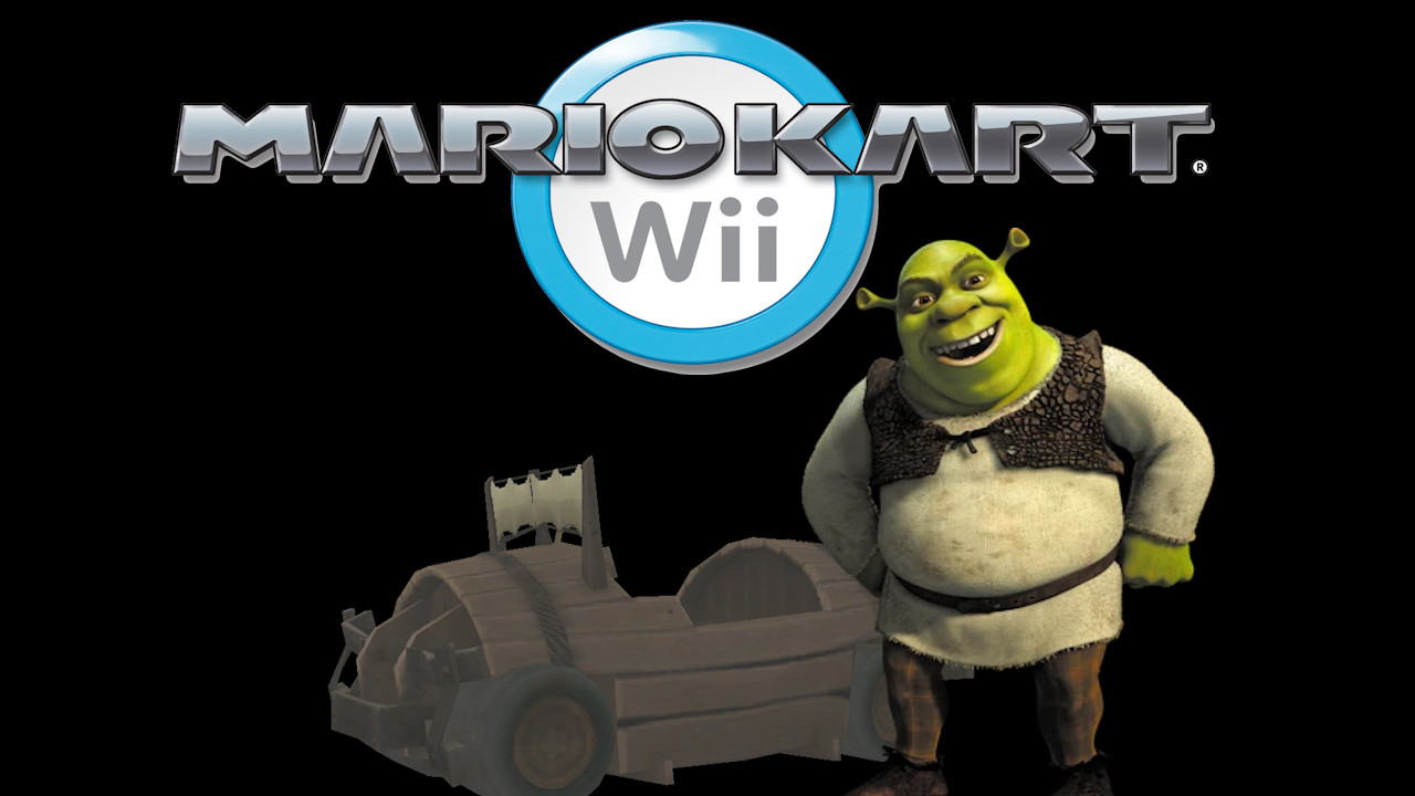 Shrek (Medium Version) Mod for Mario Kart Wii | MKWii Mods
