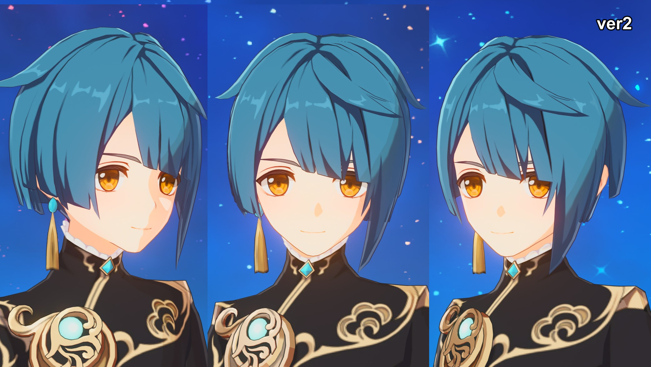 Xingqiu face edit (Compatible) Mod for Genshin Impact | GI Mods