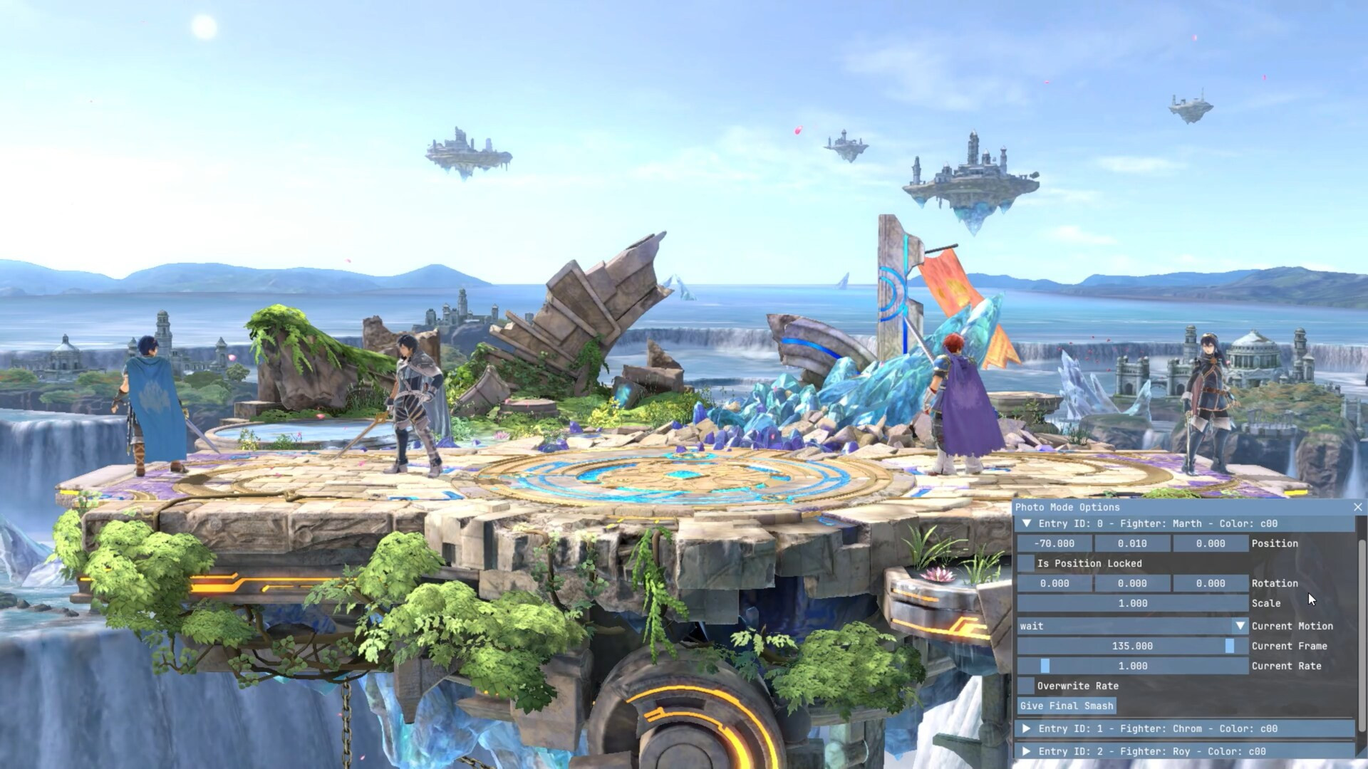 Ingame Dev (Better Photo Mode) Mod for Super Smash Bros. Ultimate ...