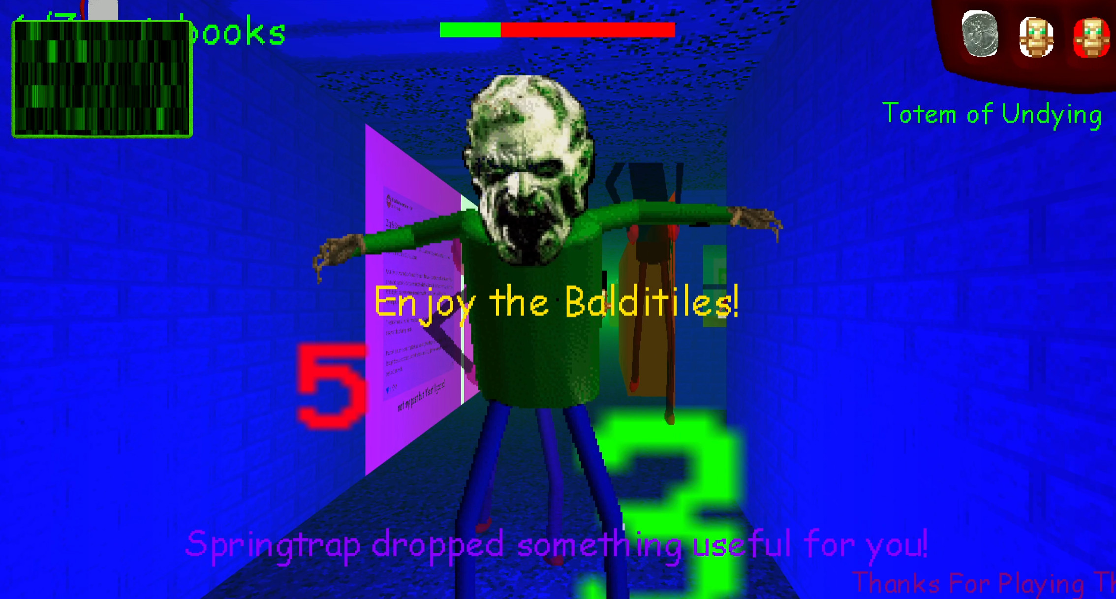 [SENSITIVE CONTENT] The Math Is Leaking Mod for Baldi's Basics | Baldi Mods