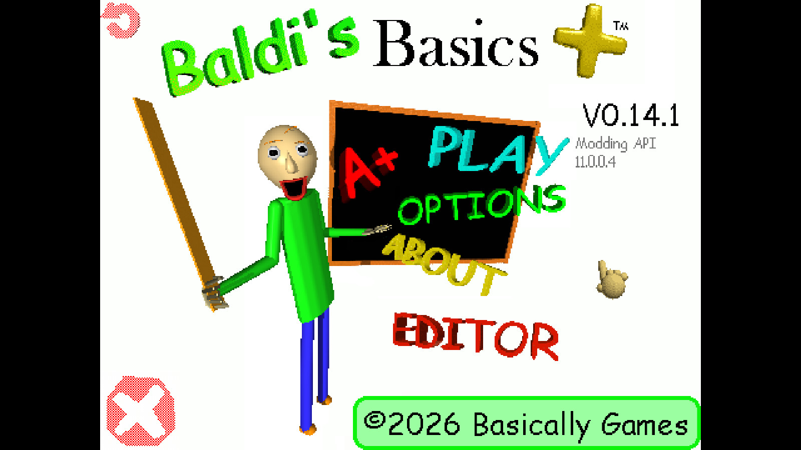 (V0.14.X) Better Menu Mod for Baldi's Basics | Baldi Mods