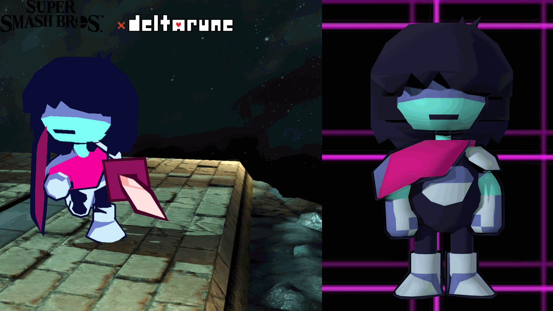 Kris Deltarune (game acurate) Mod for Super Smash Bros. Ultimate | SSBU ...