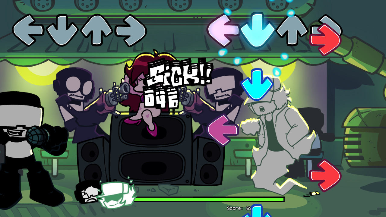 Ghost Garcelo as bf skin Mod for Friday Night Funkin' | FNF Mods