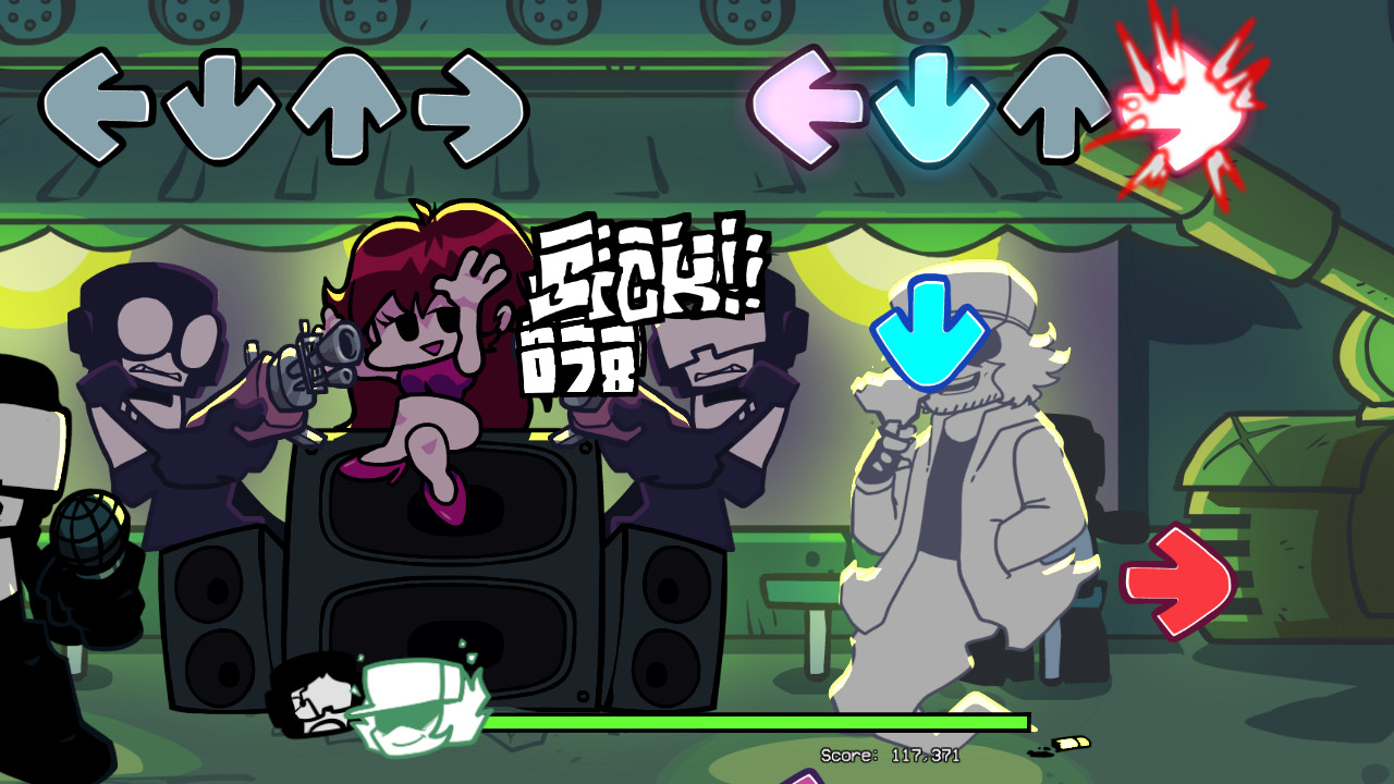 Ghost Garcelo as bf skin Mod for Friday Night Funkin' | FNF Mods