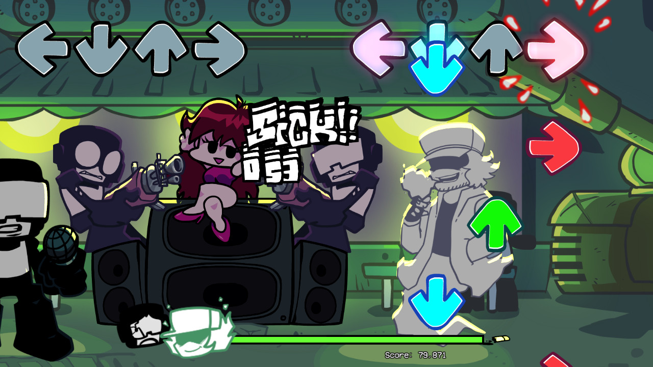 Ghost Garcelo as bf skin Mod for Friday Night Funkin' | FNF Mods