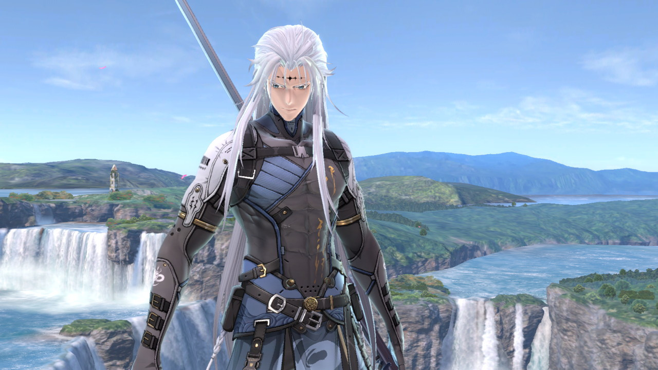 Wuwa Calcharo over Sephiroth Mod for Super Smash Bros. Ultimate | SSBU Mods