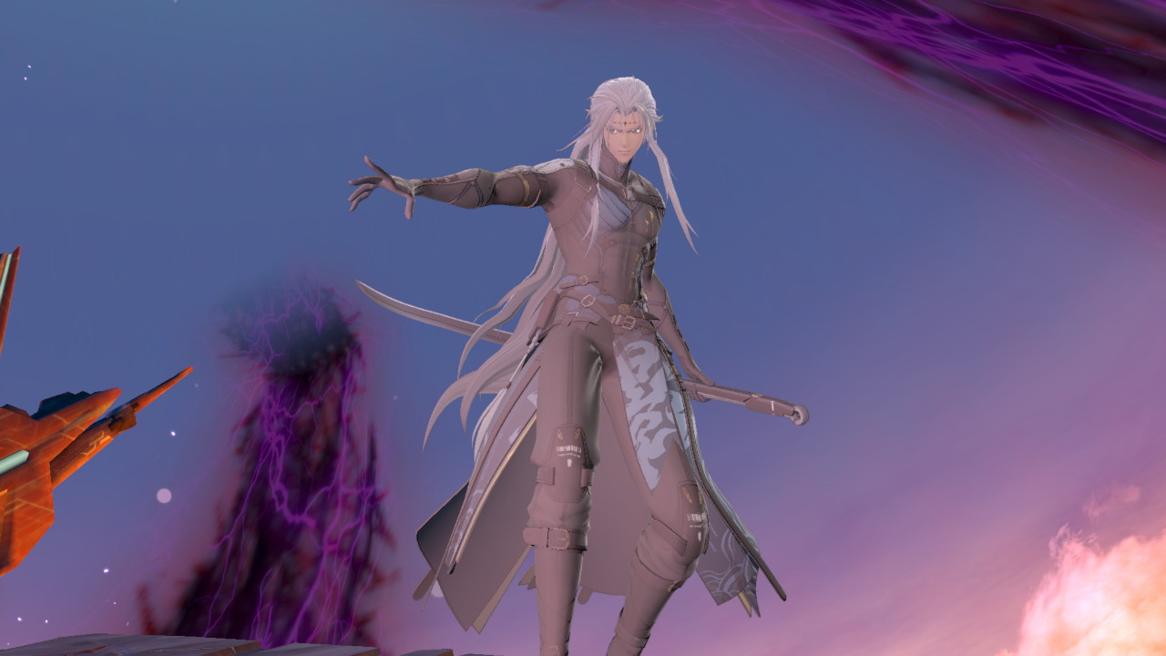 Wuwa Calcharo over Sephiroth Mod for Super Smash Bros. Ultimate | SSBU Mods