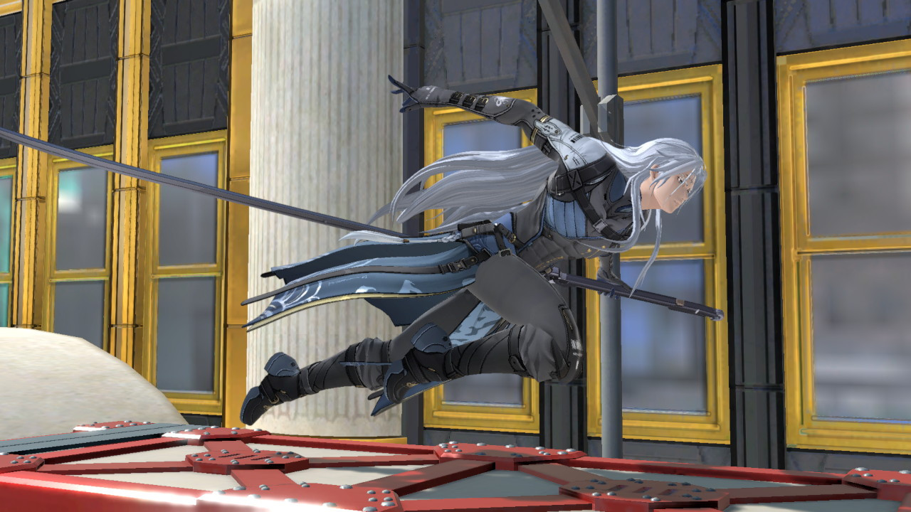 Wuwa Calcharo over Sephiroth Mod for Super Smash Bros. Ultimate | SSBU Mods