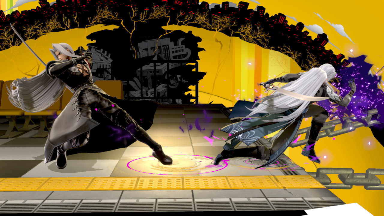 Wuwa Calcharo over Sephiroth Mod for Super Smash Bros. Ultimate | SSBU Mods